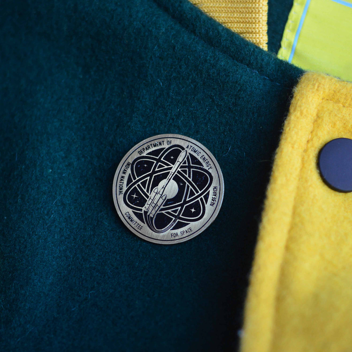 Classic INCOSPAR Brass Enamel Pin – A47