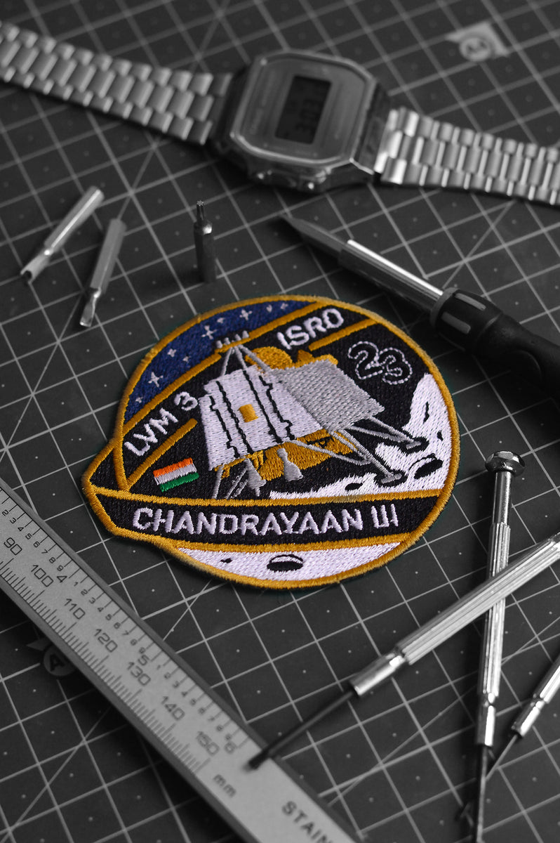 ISRO Chandrayaan 3 Iron On Badge – A47