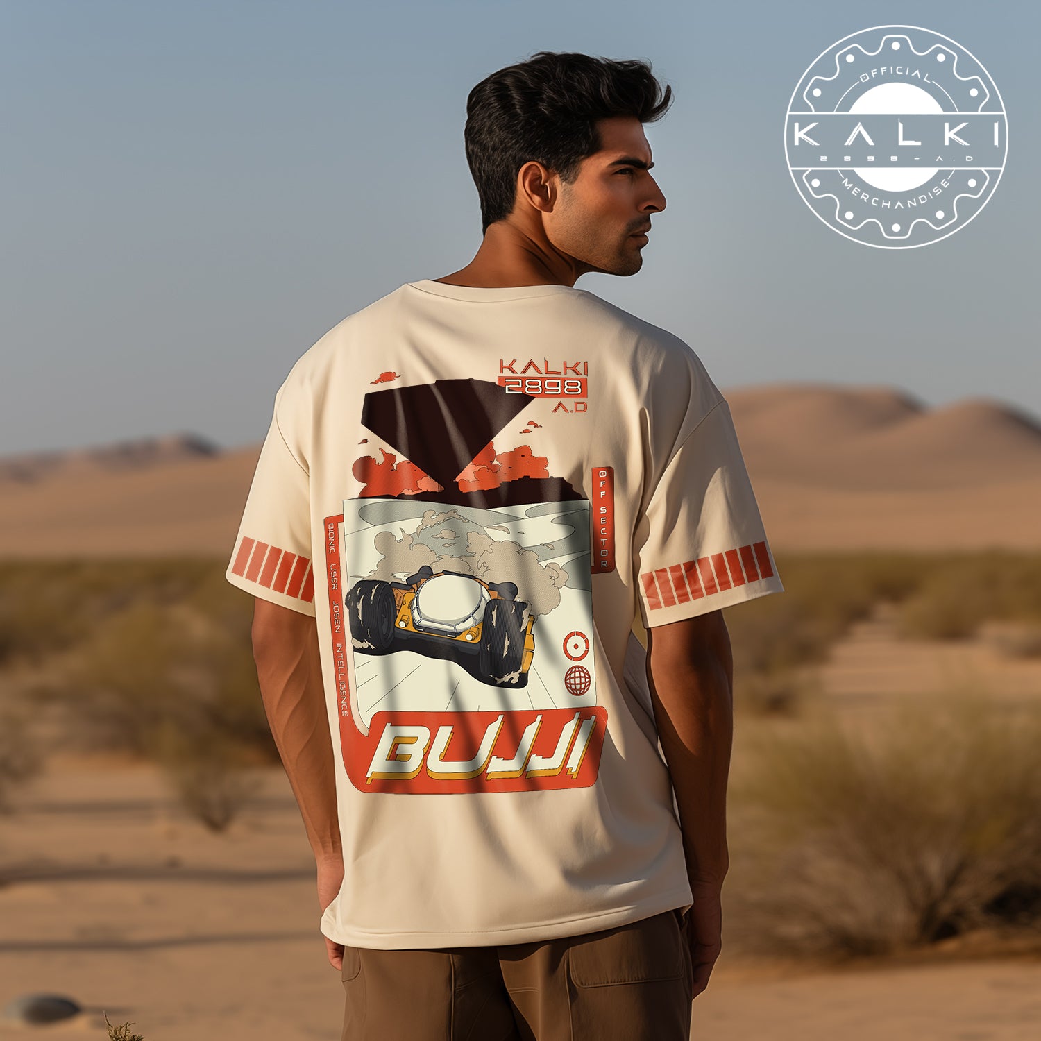 Kalki 2898 AD: "Bujji Beyond Tomorrow" Oversized T-Shirt – A47