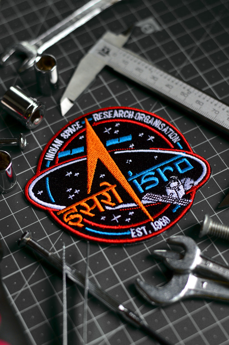 ISRO Classic 1969 Round Iron On Badge – A47