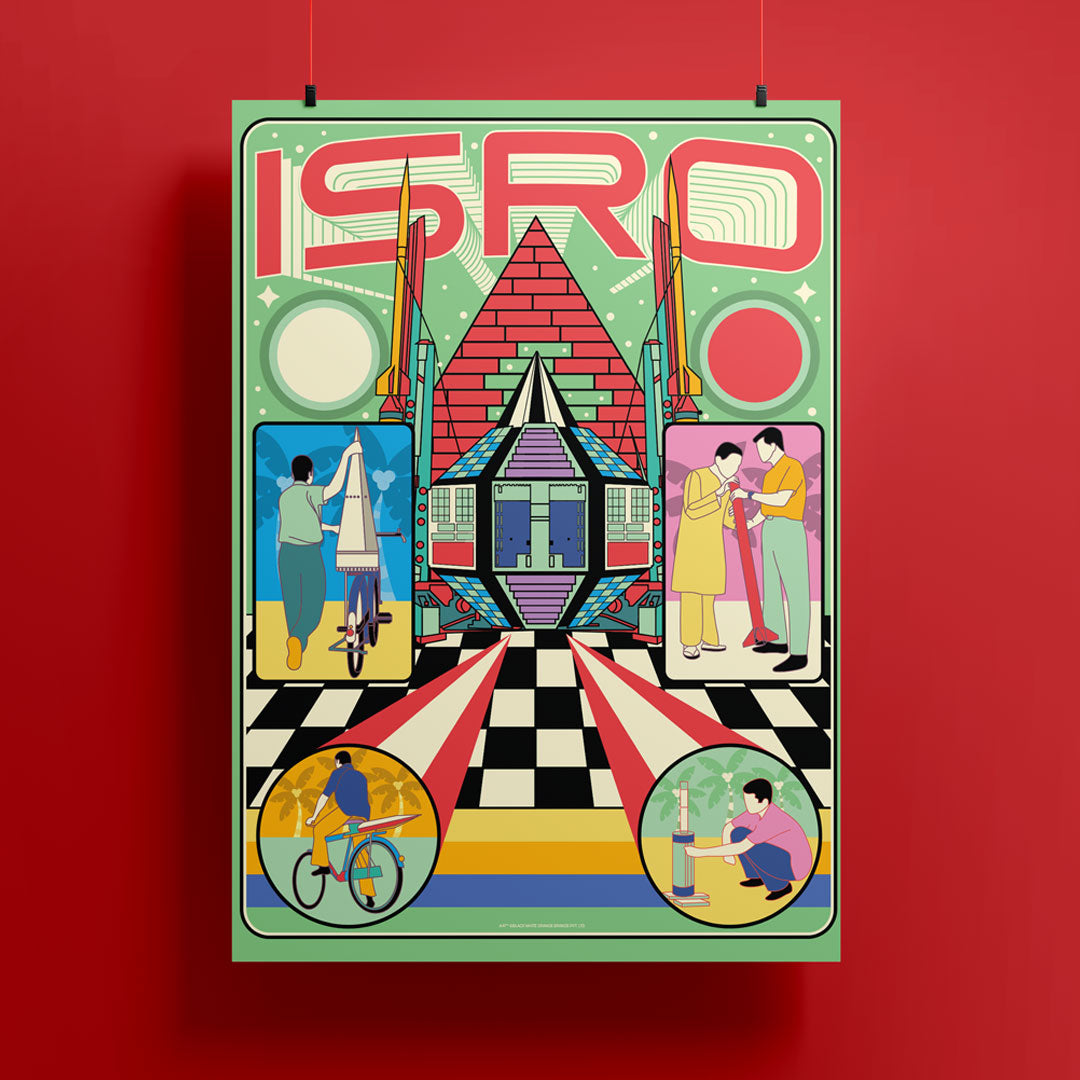 ‘The ISRO Story’ Poster – A47