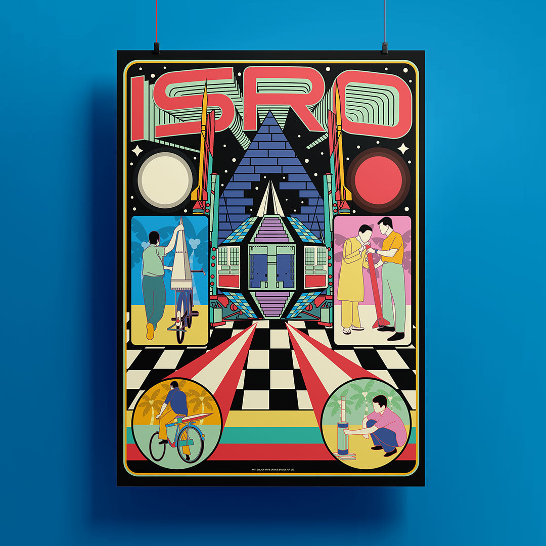 ‘The ISRO Story’ Poster – A47