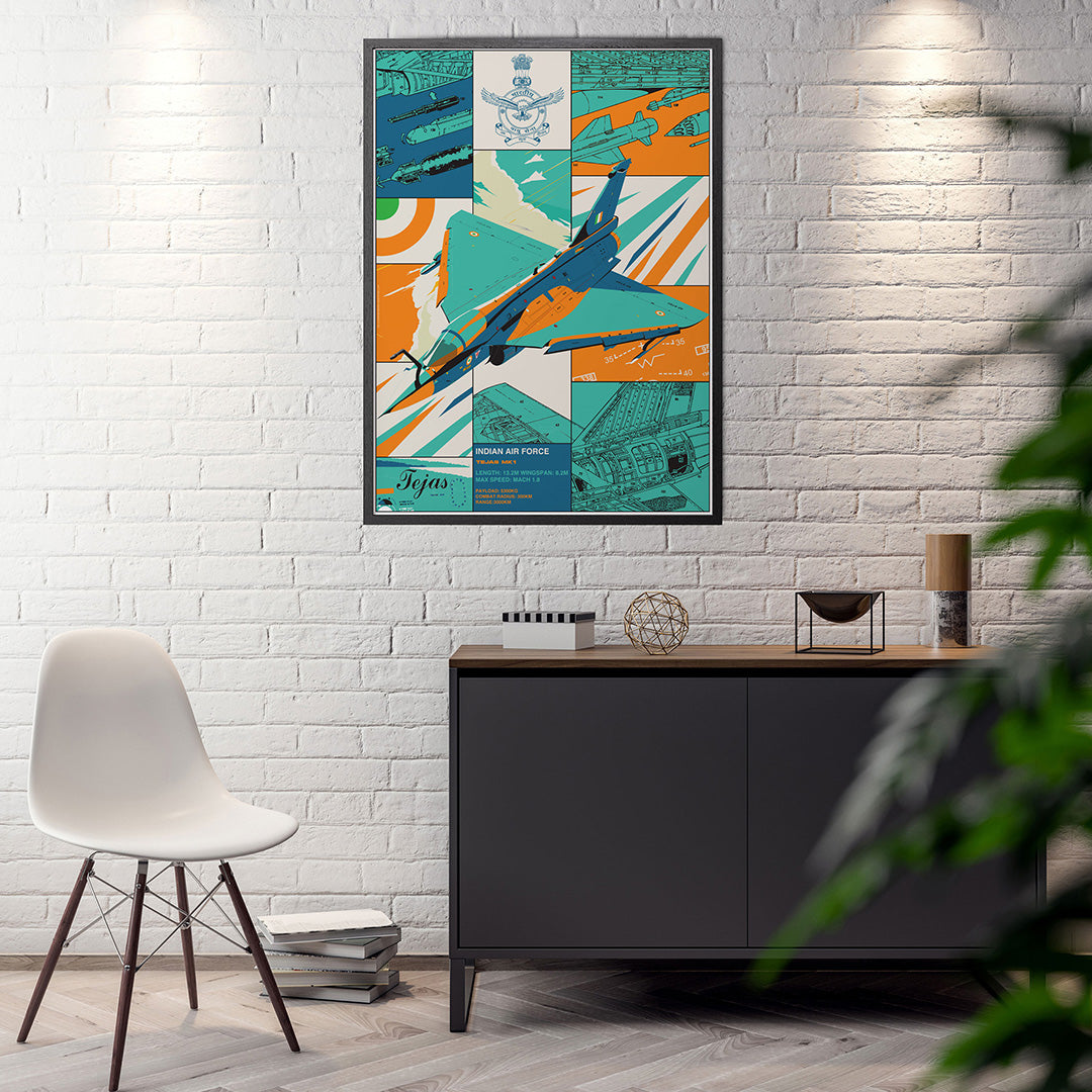 ‘Bird Of Prey’ Poster - LCA Tejas – A47